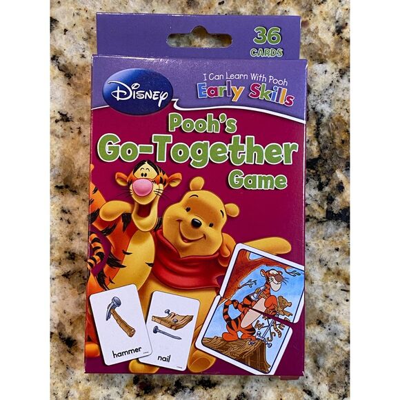 Disney | Toys | Disney Winnie The Pooh Gotogether Educational Card Game ...